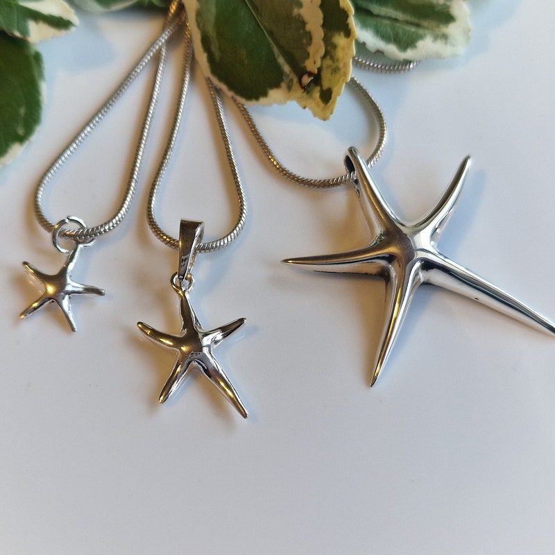 Starfish Necklace - Etsy
