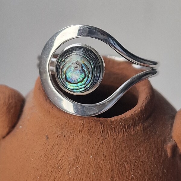 Abalone Ring - Etsy