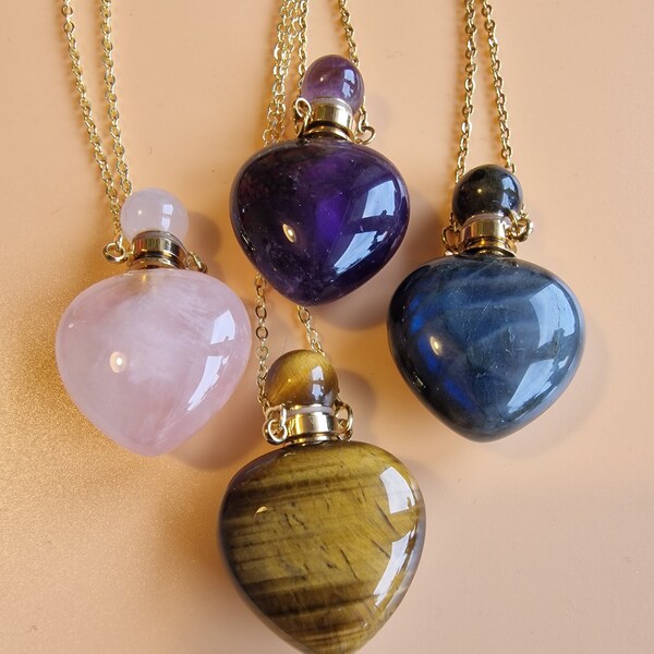 Perfume Bottle Necklace - Etsy