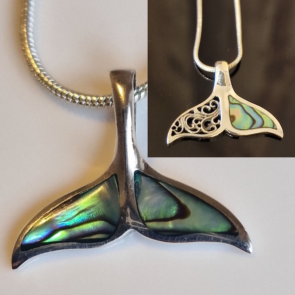 Whale Tail Pendant - Etsy