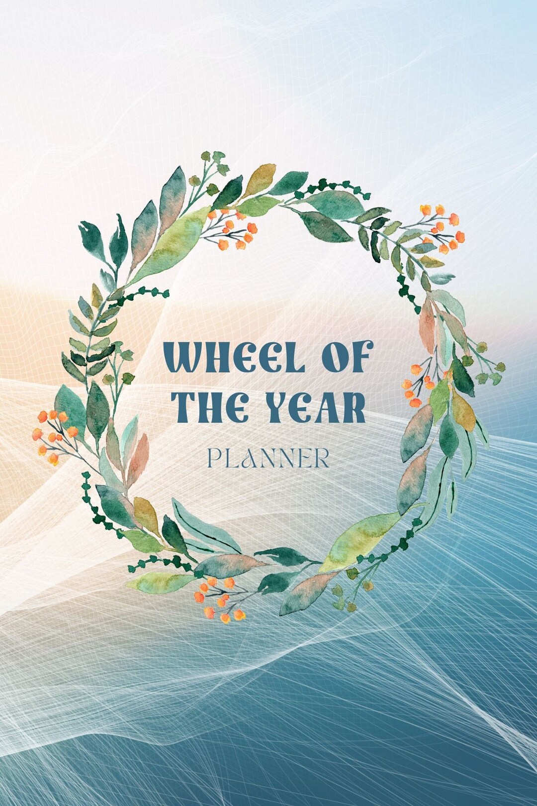 Wheel of the Year Planner Printable PDF 8 Sabbats Astrology Moon Phases ...