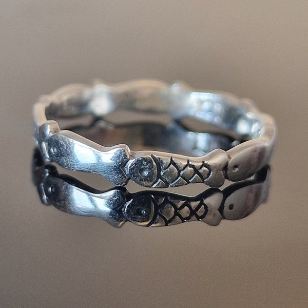 Sterling Silver Fish - Etsy