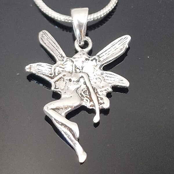 Sterling Silver Tinkerbell Charm - Etsy