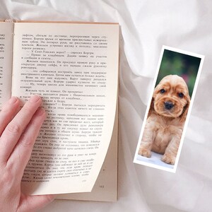 Printable Bookmarks Puppy Bookmarks Cute Puppy Bookmarks Dog Bookmark ...