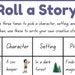 Creative Writing Worksheets: Roll a Story, Fantasy, Science Fiction ...