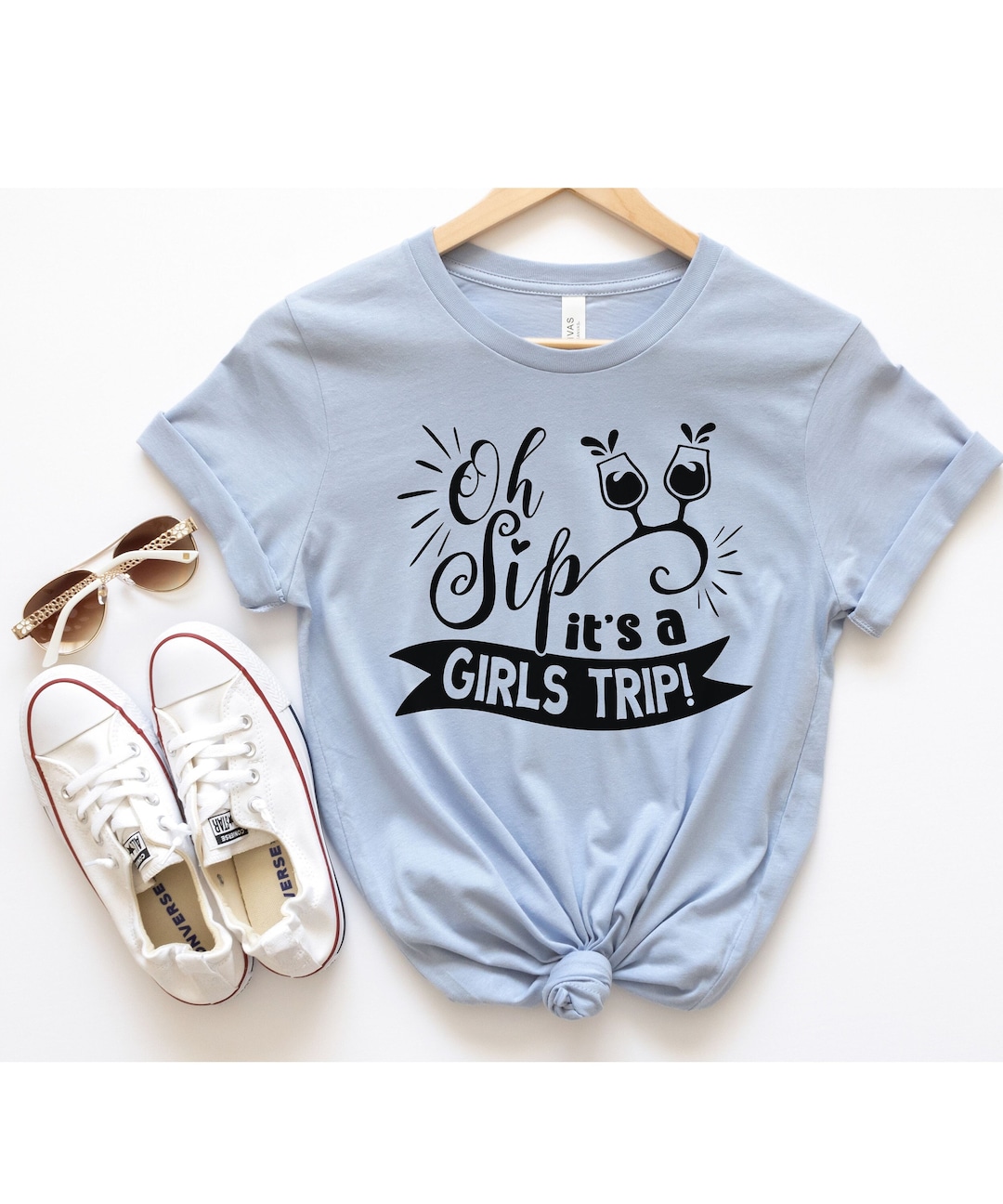 Oh Sip Its a Girls Trip T-shirt, Girls Trip T-shirt, Girls Trip Tee, Womens T-shirt, Ladies Tees ...