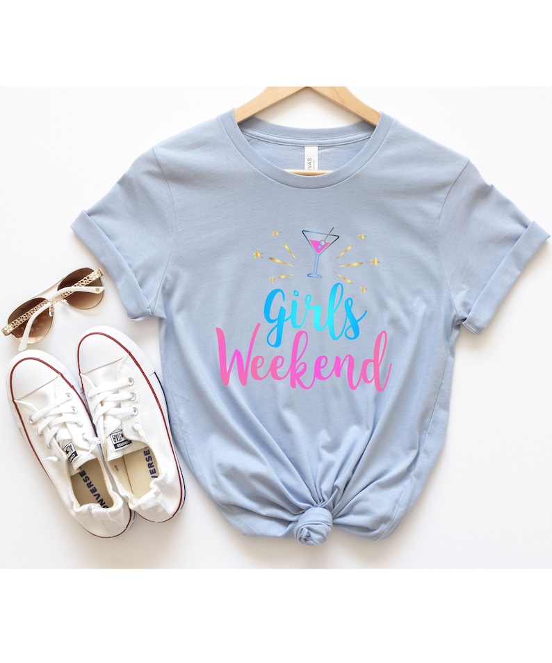 Girls Weekend T-shirt, Besties Trip T-shirt, Girls Trip Tee, Womens T ...