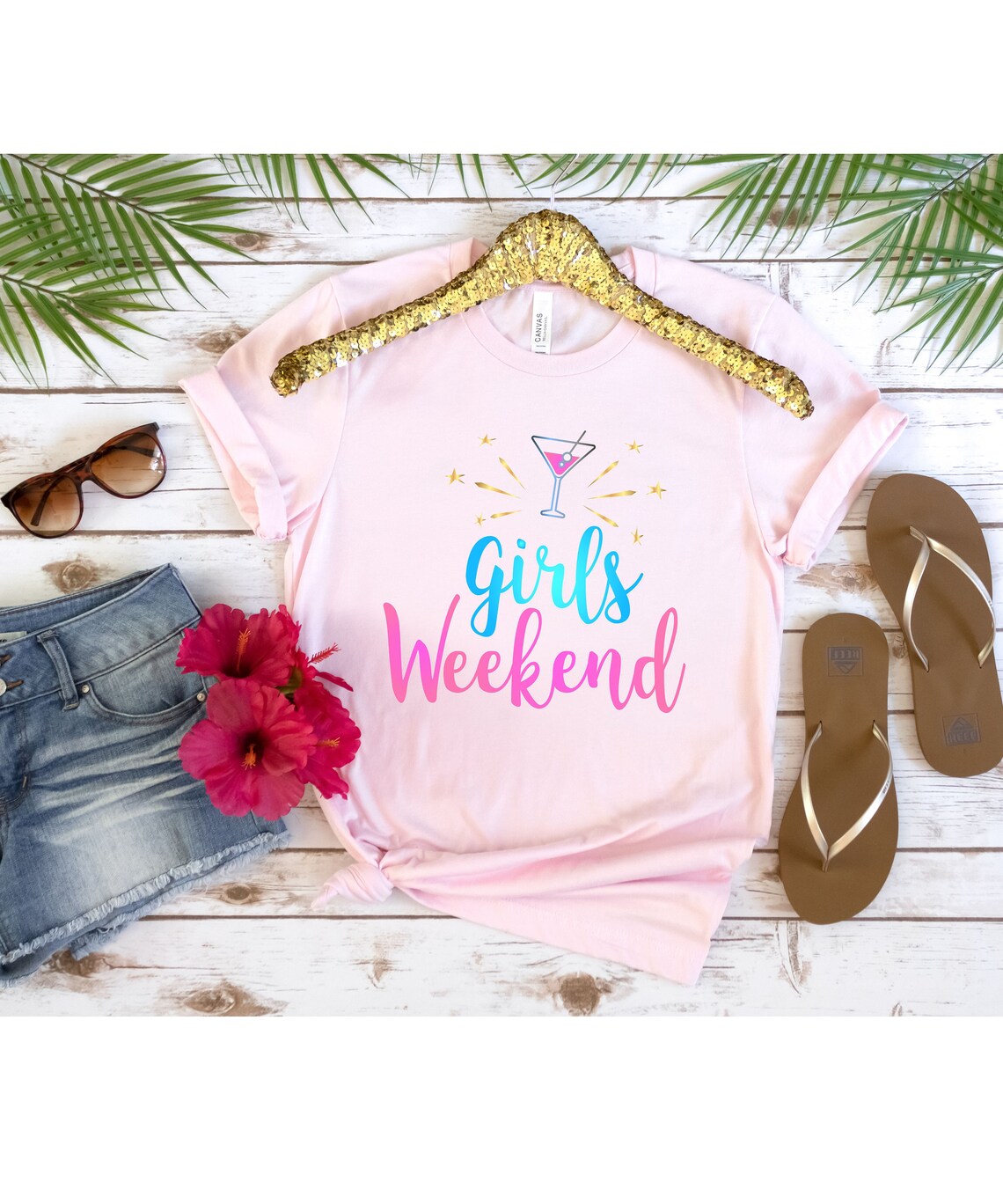 Girls Weekend T-shirt, Besties Trip T-shirt, Girls Trip Tee, Womens T ...