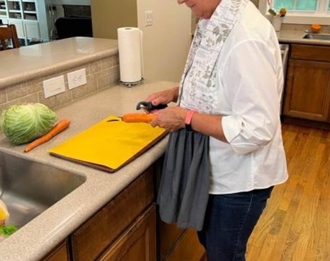 Kitchen Scarf Towel, Kitchen Boa, Neck Towel, Over the Shoulder Towel ...