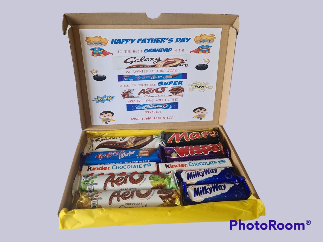FATHERS DAY Postal Gift Box, Daddy Gift, Grandad, Pops, Old Man, Gramps ...
