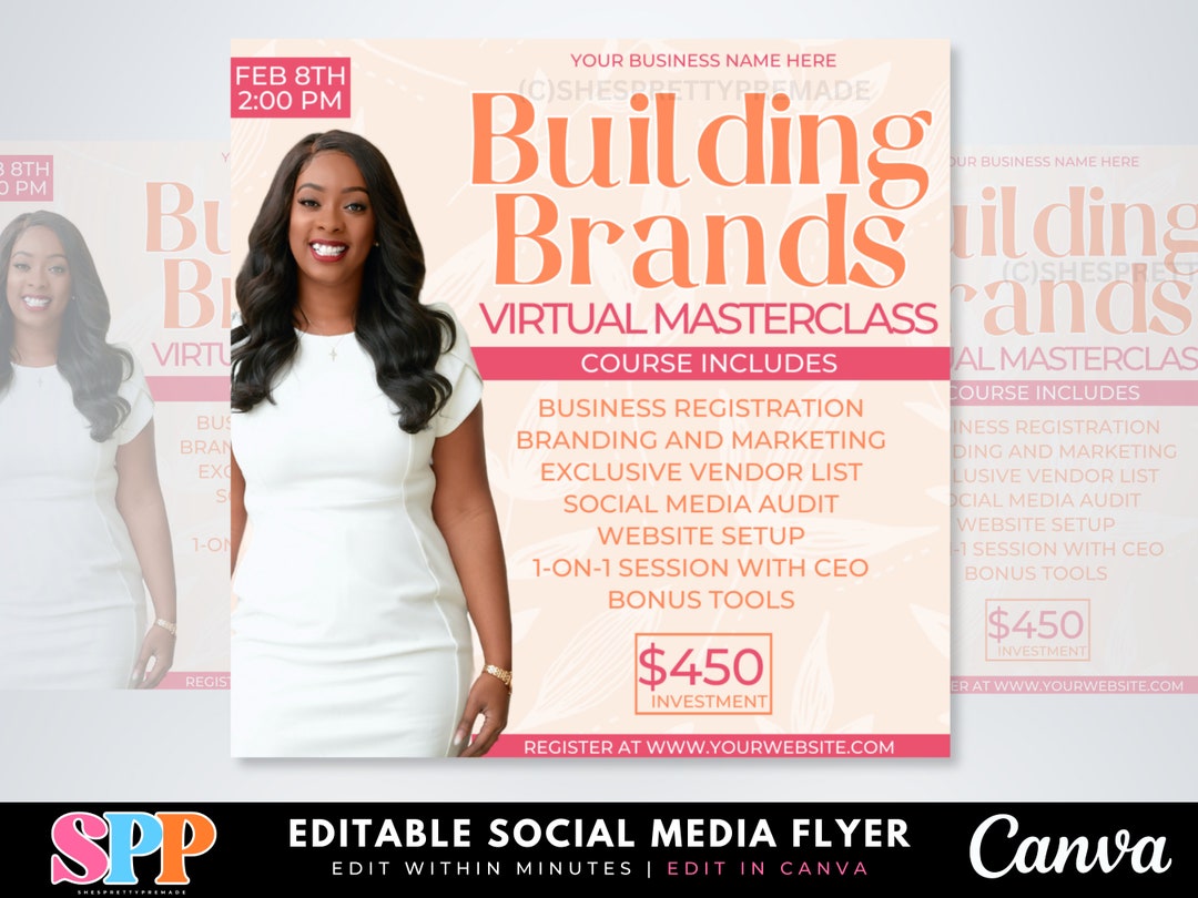 Masterclass Flyer, Business Consultation Flyer, Business Flyer ...