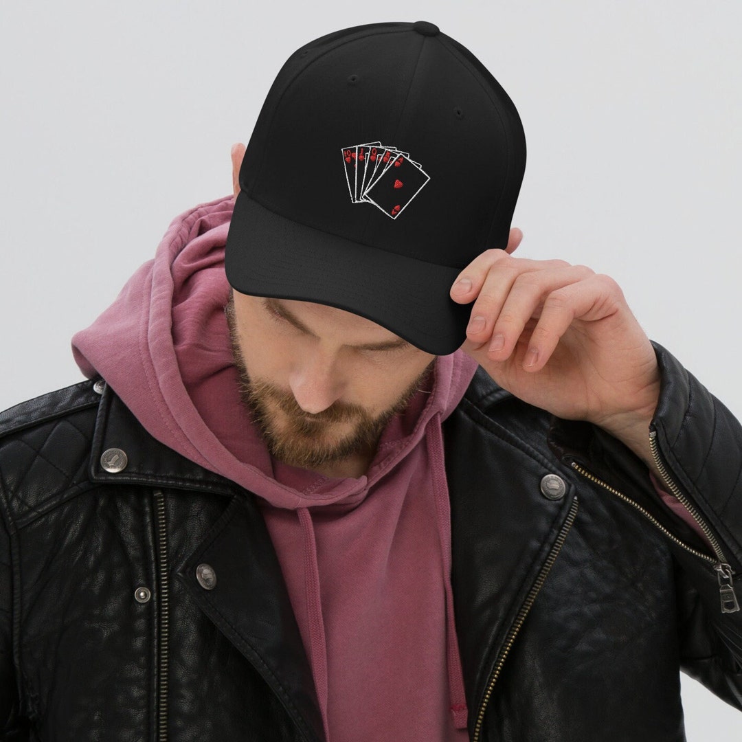 Fitted Closed Back Poker Cap | S/M L/XL - Etsy