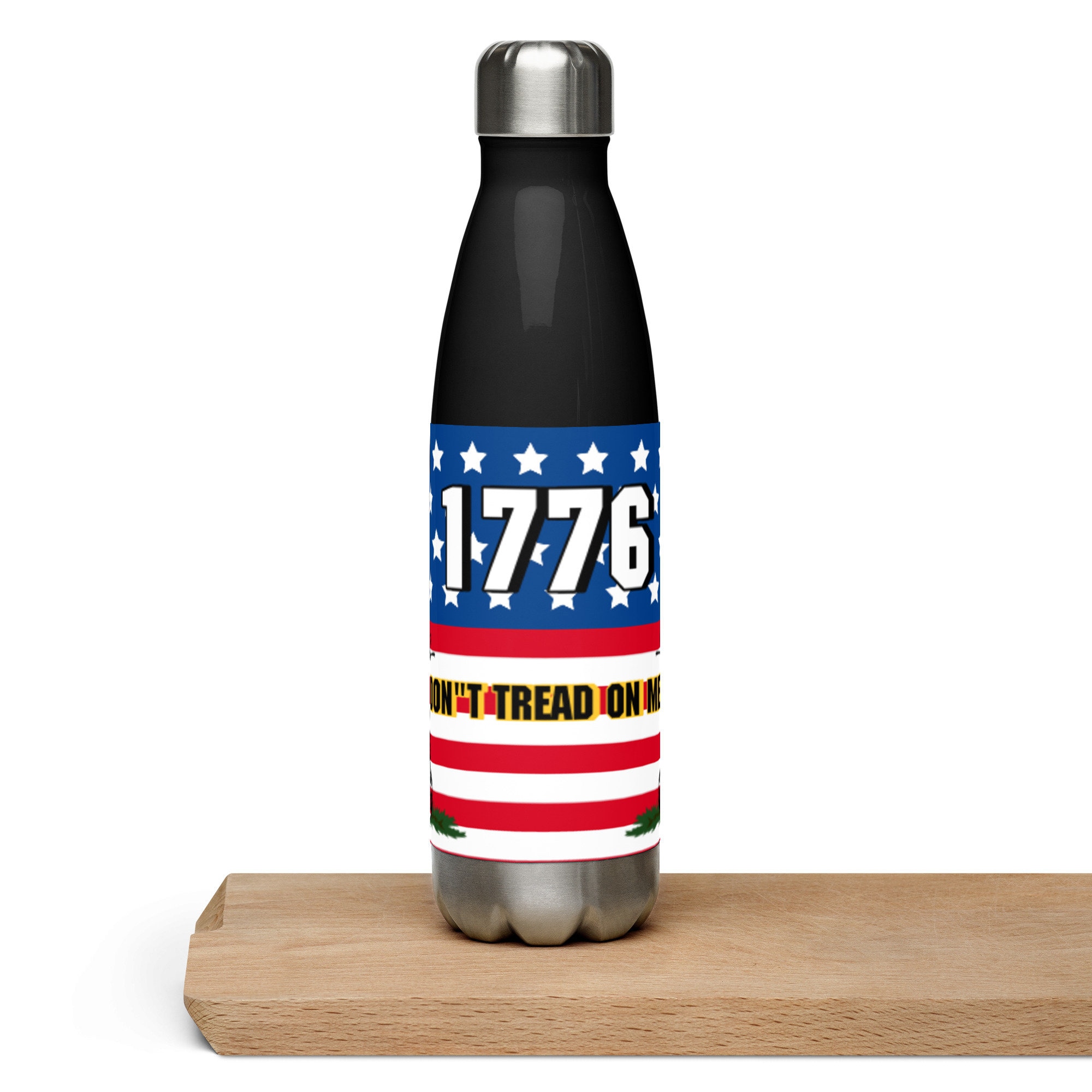 Don't Tread on Me 1776 Insulated Stainless Steel Water Bottle - 17oz - Etsy