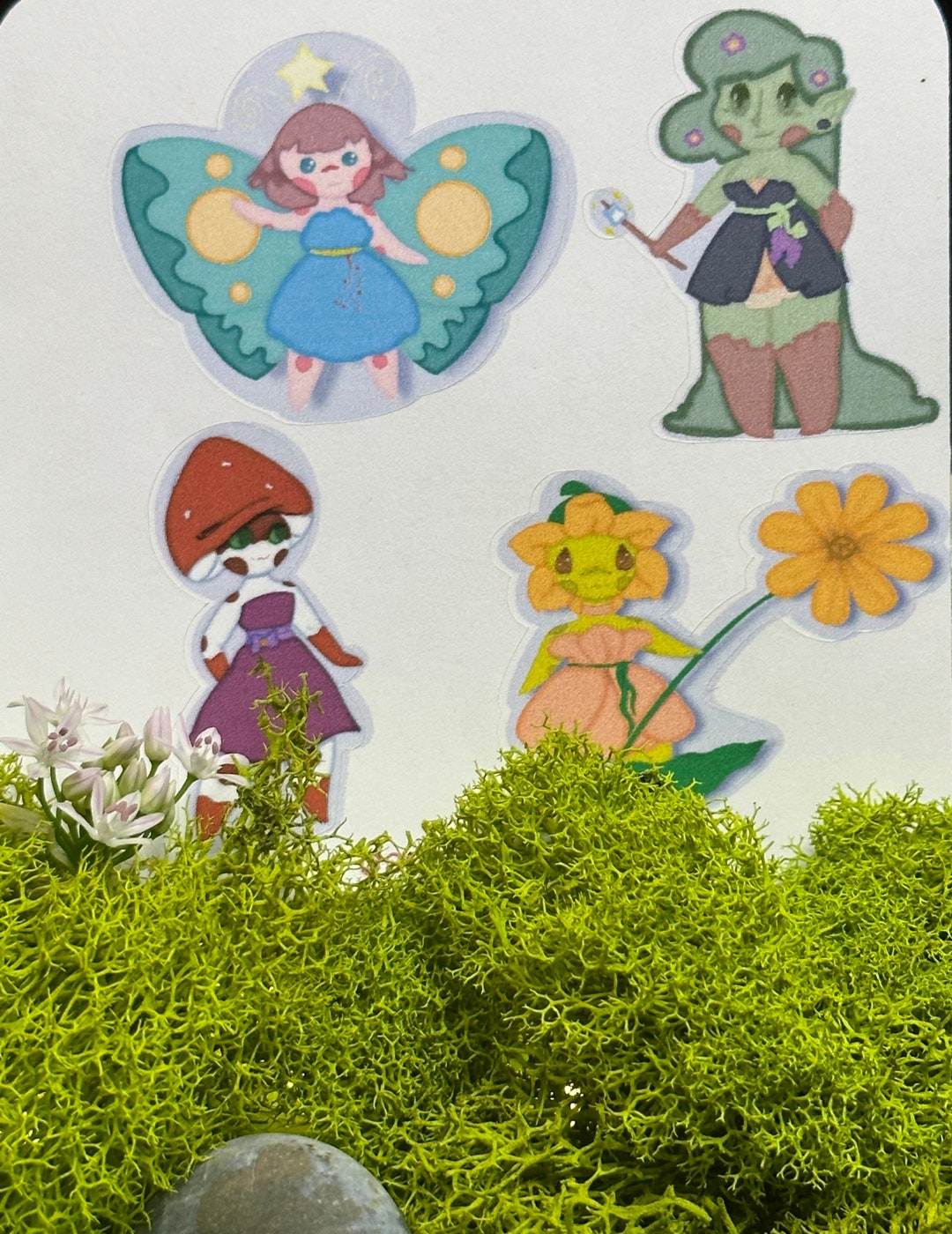 Spring Sprites Sticker Sheet - Etsy