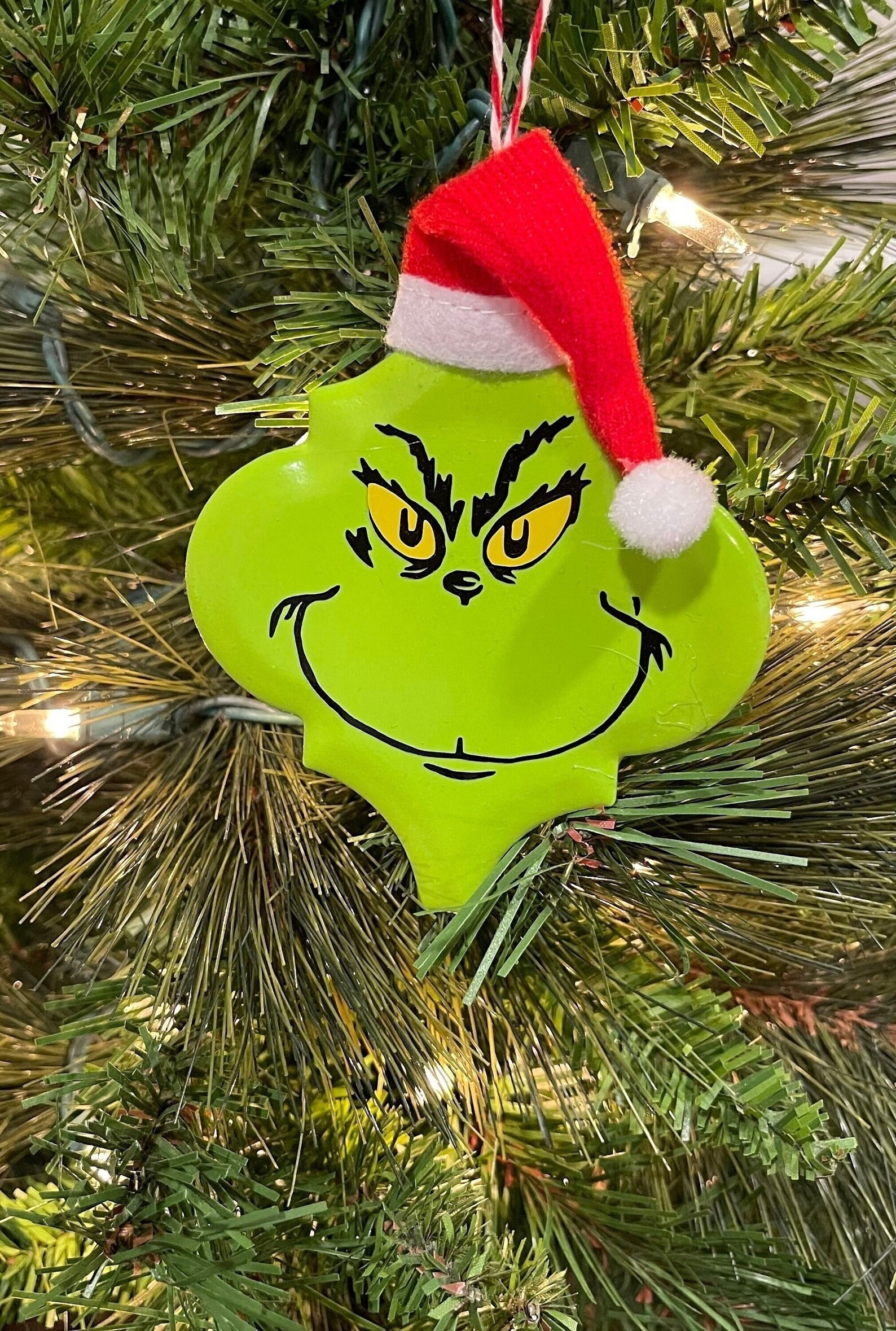 Tile Grinch Ornament - Etsy