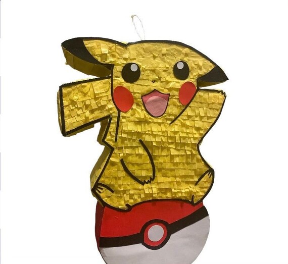 Piñata Pokemon Pikachu - Etsy