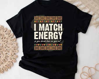I Match Energy Hoodie - Etsy