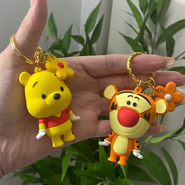 Tigger Keychain - Etsy UK