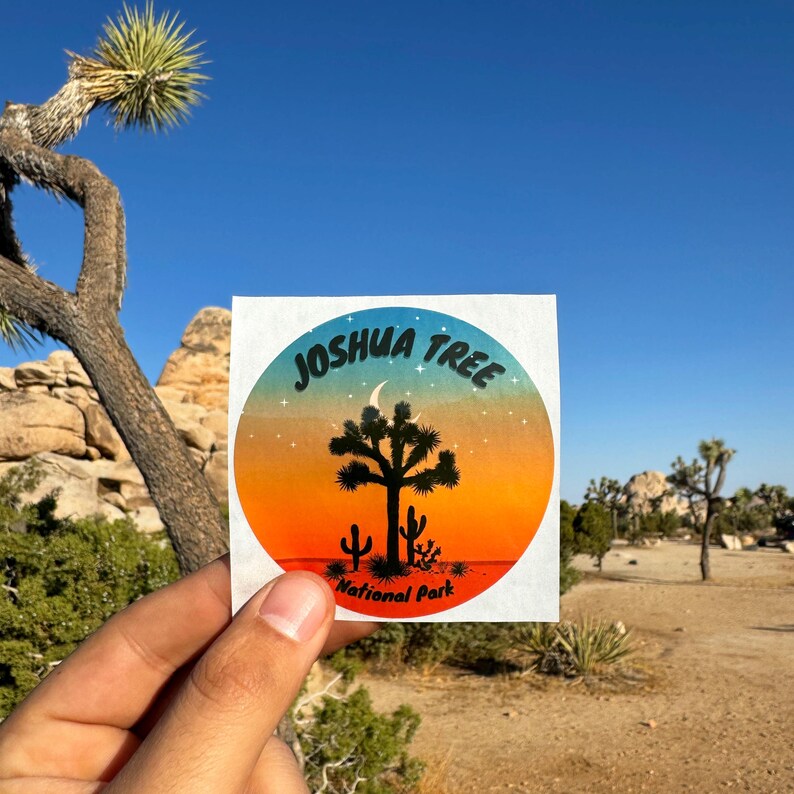 JOSHUA TREE National Park Sticker / Decal, Camping Stickers - Etsy