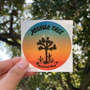 JOSHUA TREE National Park Sticker / Decal, Camping Stickers - Etsy