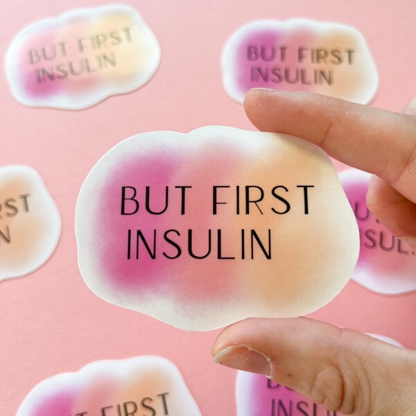 Insulin Sticker - Etsy