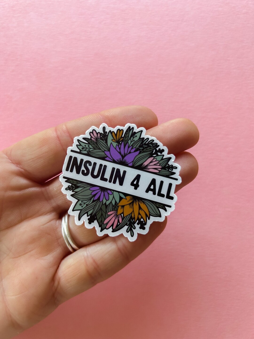 Insulin 4 All Die Cut Sticker Waterproof Vinyl Sticker Laptop Cute Sticker Awareness Sticker ...