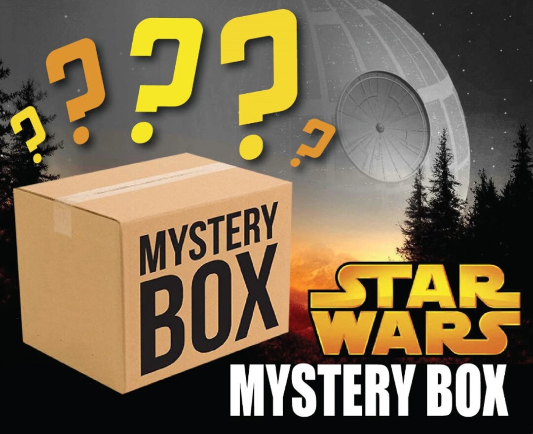 Star Wars Mystery Box Starwars Inspired Mystery Box Mystery Party Box ...