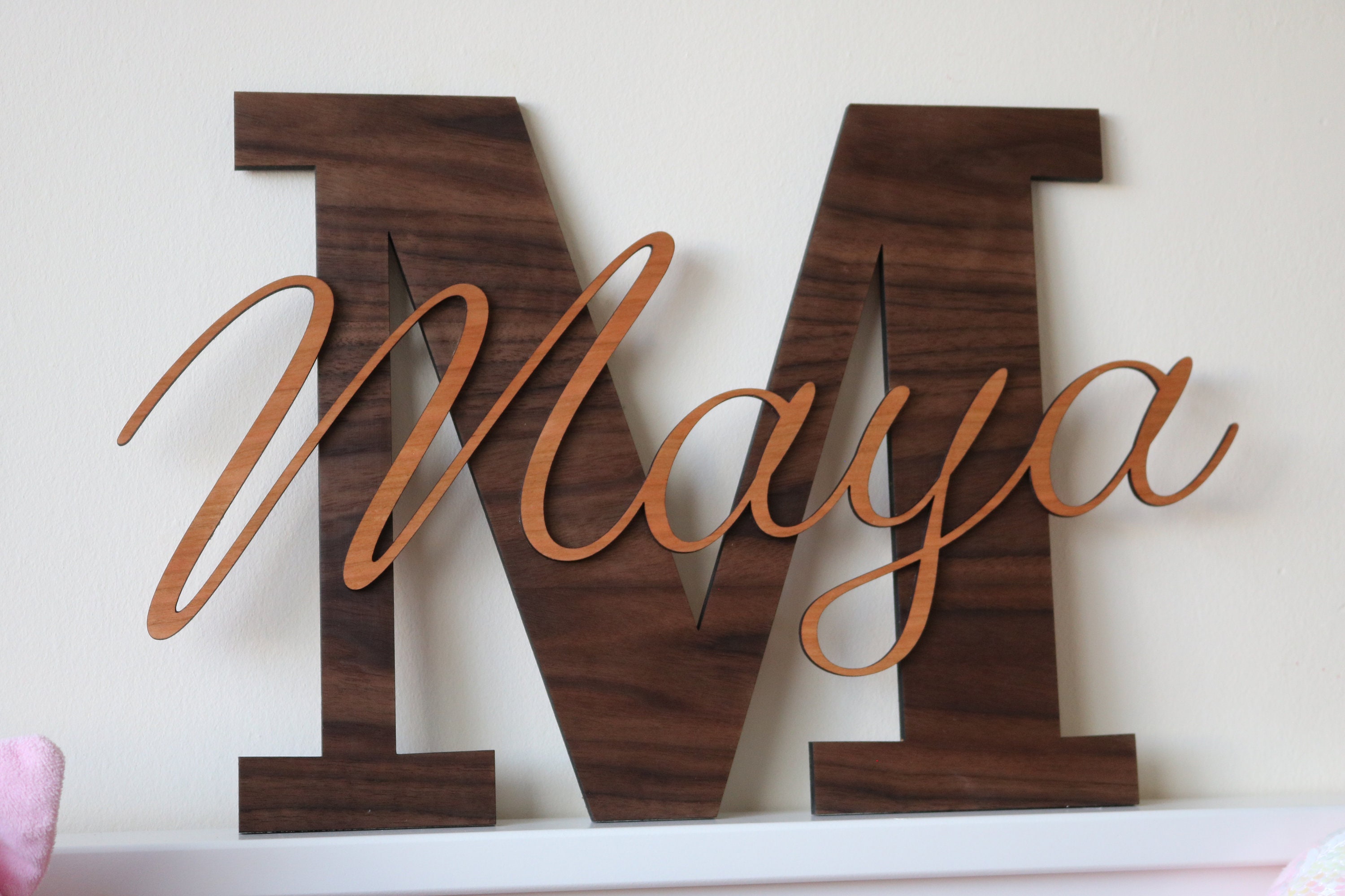 Wooden Names/ Wall Names Sign/ Personalised Door Sign/ Name - Etsy