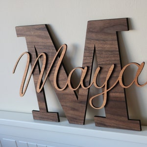 Wooden Names/ Wall Names Sign/ Personalised Door Sign/ Name - Etsy