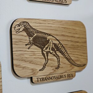 Dinosaur Wall Decor / Fossil Wall Art / Kids Room - Etsy