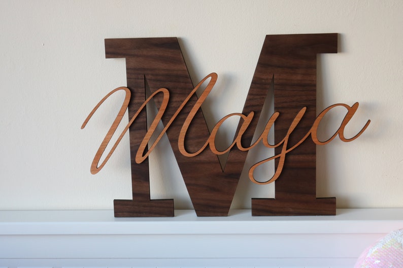 Wooden Names/ Wall Names Sign/ Personalised Door Sign/ Name - Etsy