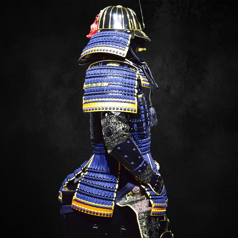 Edo Period Blue Samurai Armor Fully Functional and Wearable - Etsy