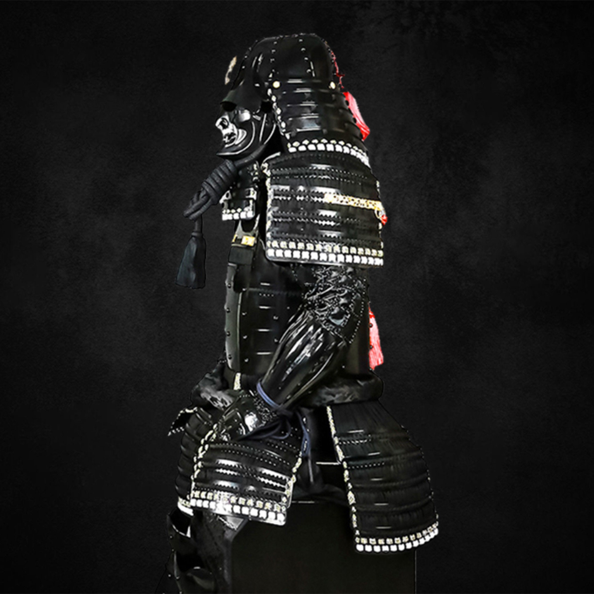 Black Samurai Armor Fully Functional and Wearable - Etsy