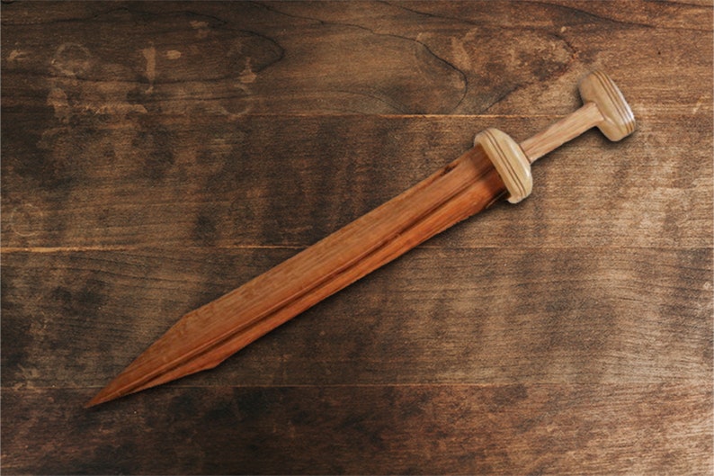 Roman Wooden Gladius - Etsy