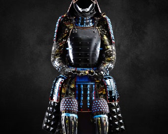 Edo Period Blue Samurai Armor Fully Functional and Wearable - Etsy