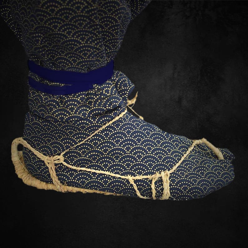 Traditional Japanese/samurai Waraji Sandals/samjrai Shoes - Etsy