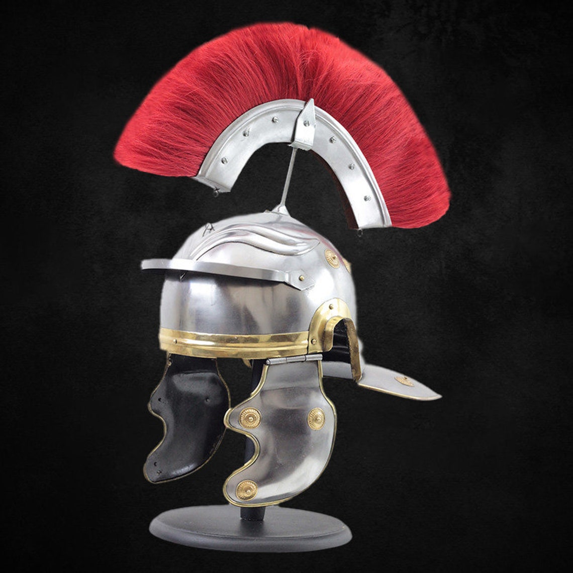 Roman Centurion Helmet - Fully Functional - Etsy