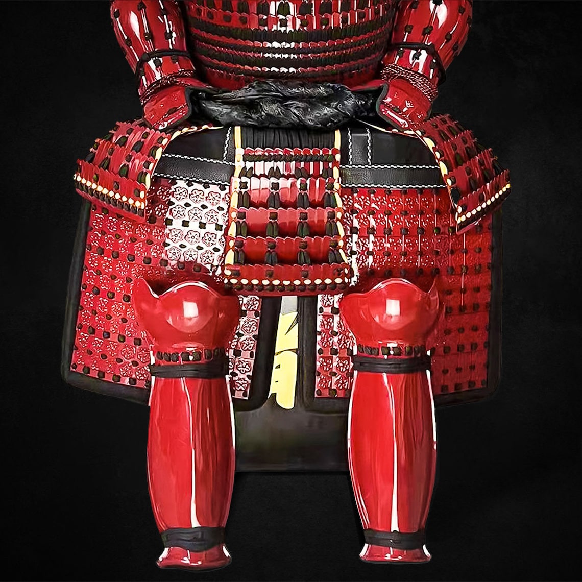 Sengoku Period Red Samurai Armor Fully Functional and Wearable - Etsy