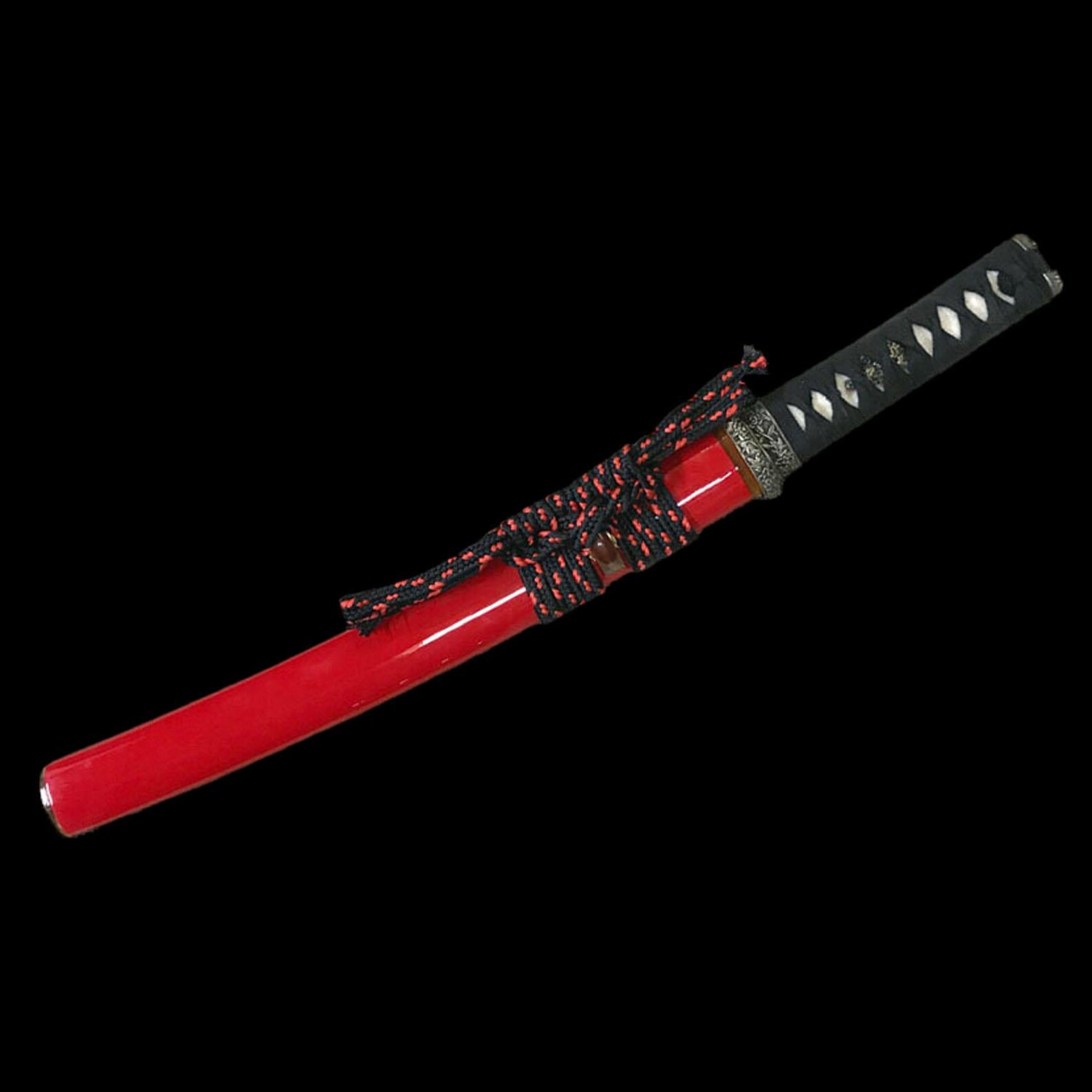 Hand-forged Folded Steel Tanto | Shinogi-zukuri Blade With Real Hamon ...