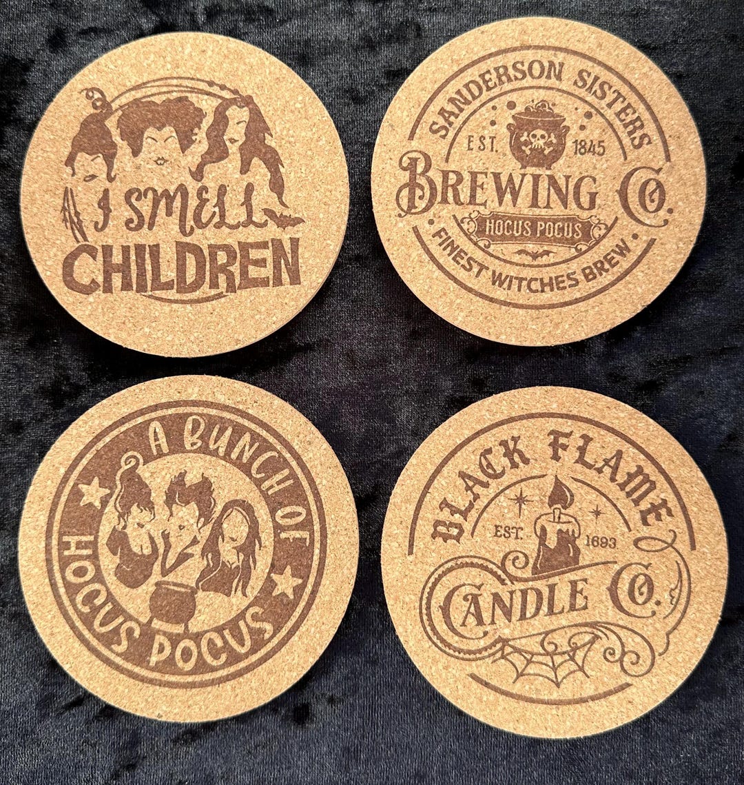 Hocus Pocus Halloween Coasters - Etsy