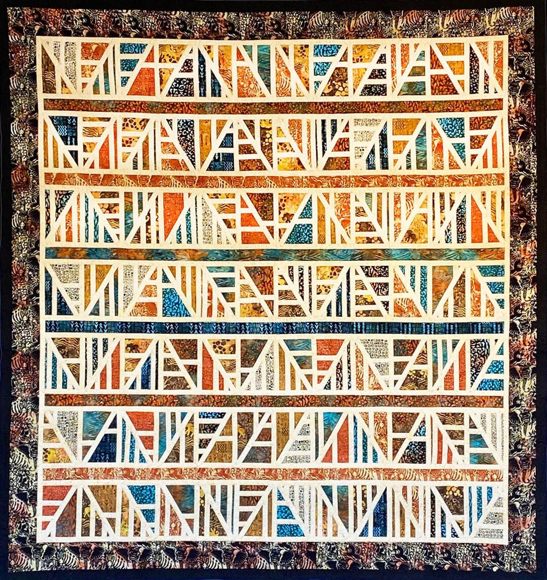Sunset on the Savannah Pattern - Etsy