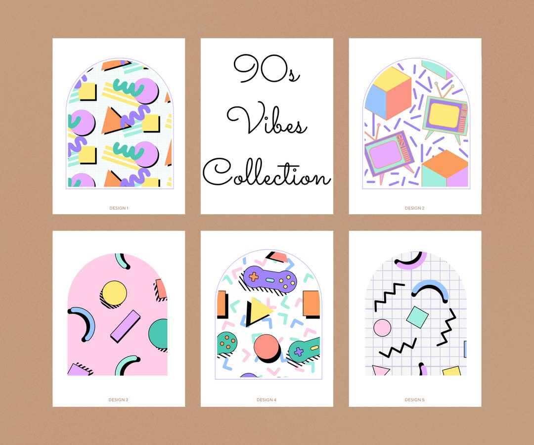 90s Vibes Omnipod Tattoo Collection Set Of 5 Omnipod Tattoo Omnipod