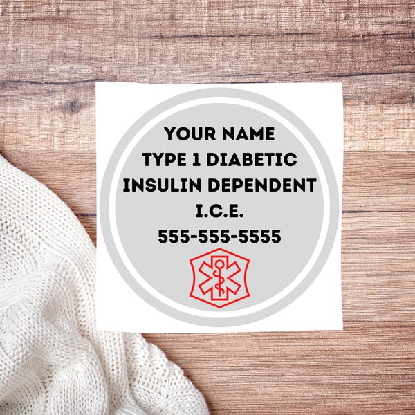 Diabetes Alert - Etsy