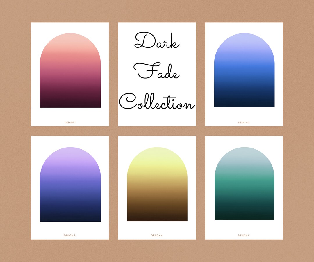 Dark Fade Omnipod Tattoo Collection Set Of 5 Omnipod Etsy