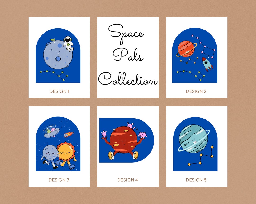 Space Pals Omnipod Tattoo Collection Set Of 5 Omnipod Tattoo Omnipod