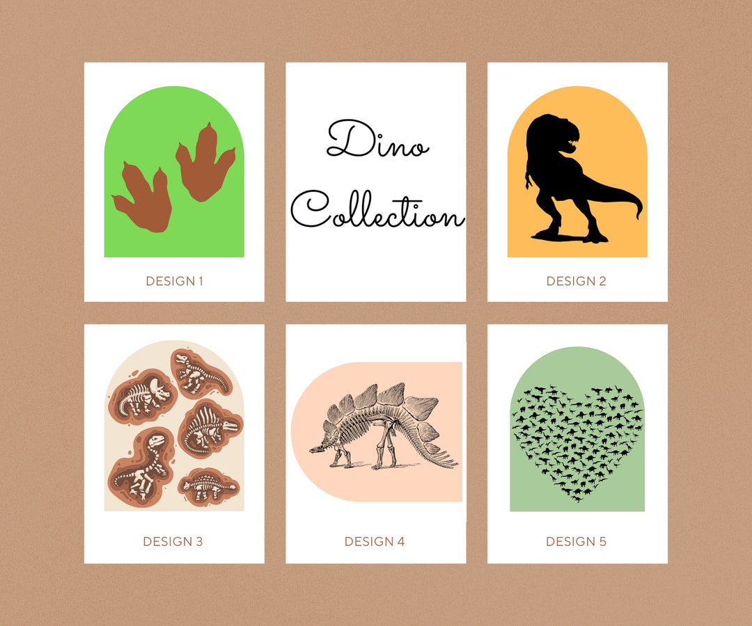 Dino Omnipod Tattoo Collection Set Of 5 Omnipod Tattoo Omnipod Decal Etsy