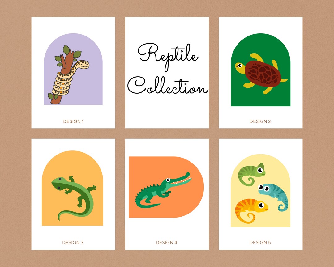 Reptile Omnipod Tattoo Collection Set Of 5 Omnipod Tattoo Etsy