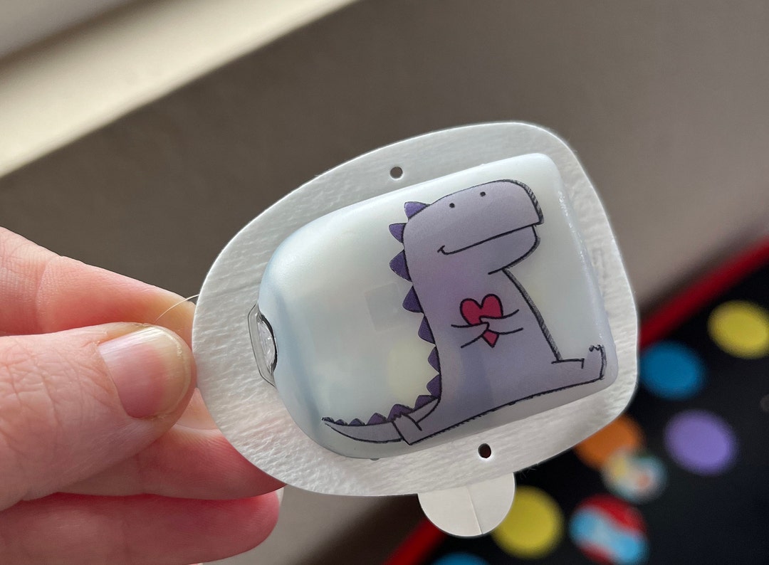 Dinosaur Hug Omnipod Tattoo Omnipod Decal Etsy