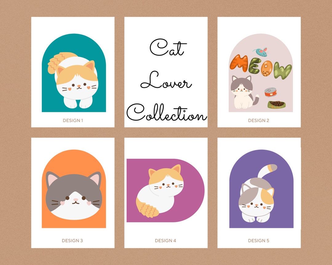 Cat Lover Omnipod Tattoo Collection Set Of 5 Omnipod Tattoo Omnipod