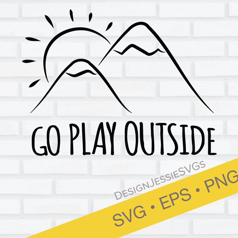 Play Outside Svg - Etsy